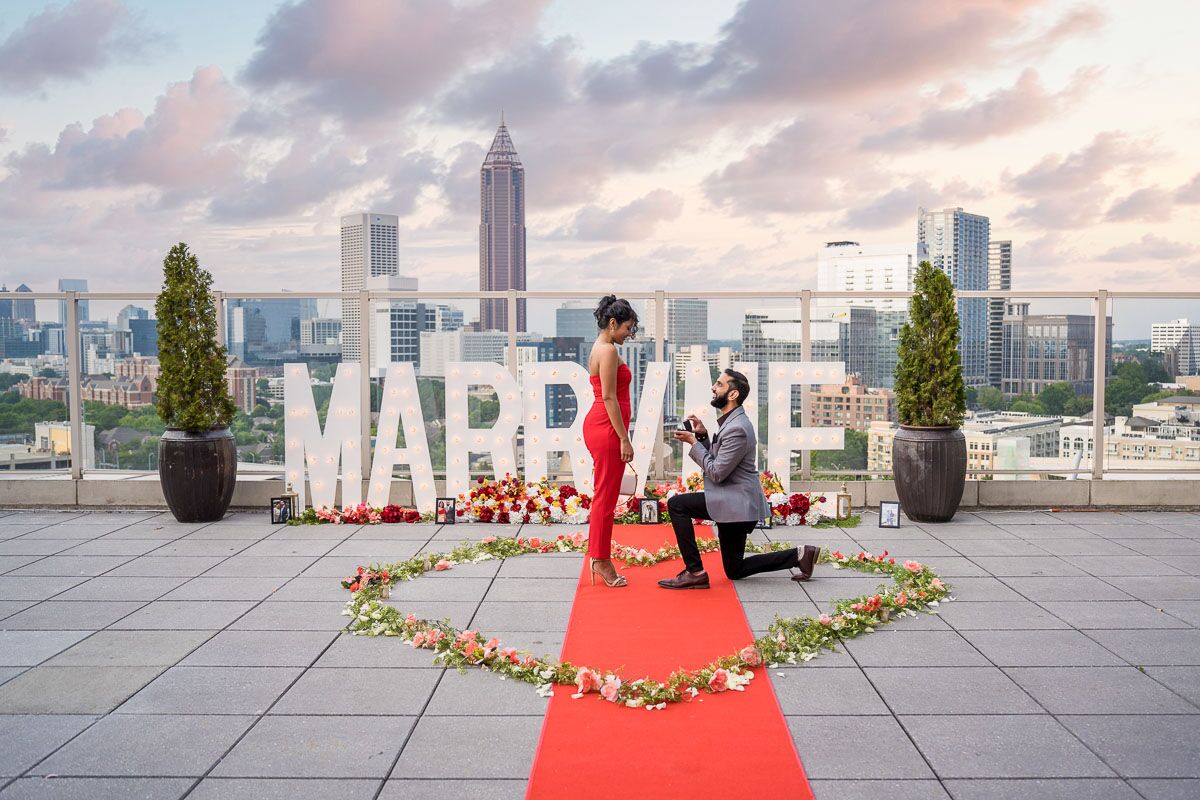 Unforgettable Ventanas Atlanta Proposal
